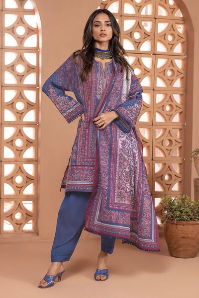 3 Piece Unstitched | Essentials | Suits | Fabrics | Global