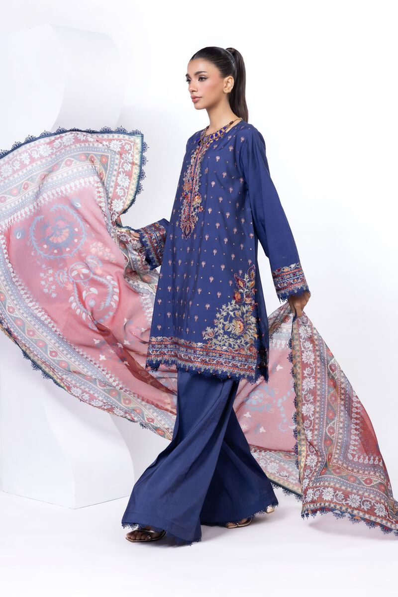 Buy Fabrics 3 Piece | 0.0 N/A | AS2707-VG_MULTI | Khaadi Global