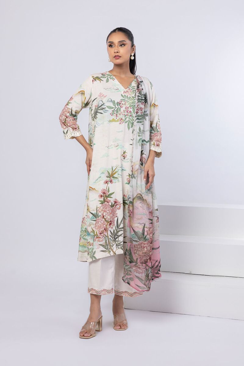 Buy Pants | 0.0 N/A | 25-06-6E6-06BA-VG_MULTI | Khaadi Global