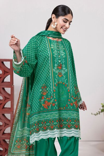 3 Piece Unstitched | Essentials | Suits | Fabrics | Global