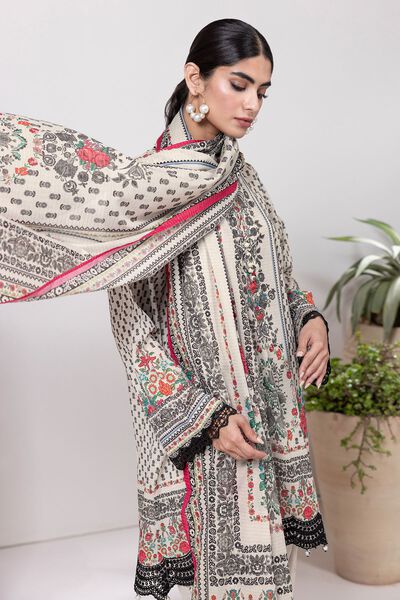 3 Piece Unstitched | Essentials | Suits | Fabrics | Global